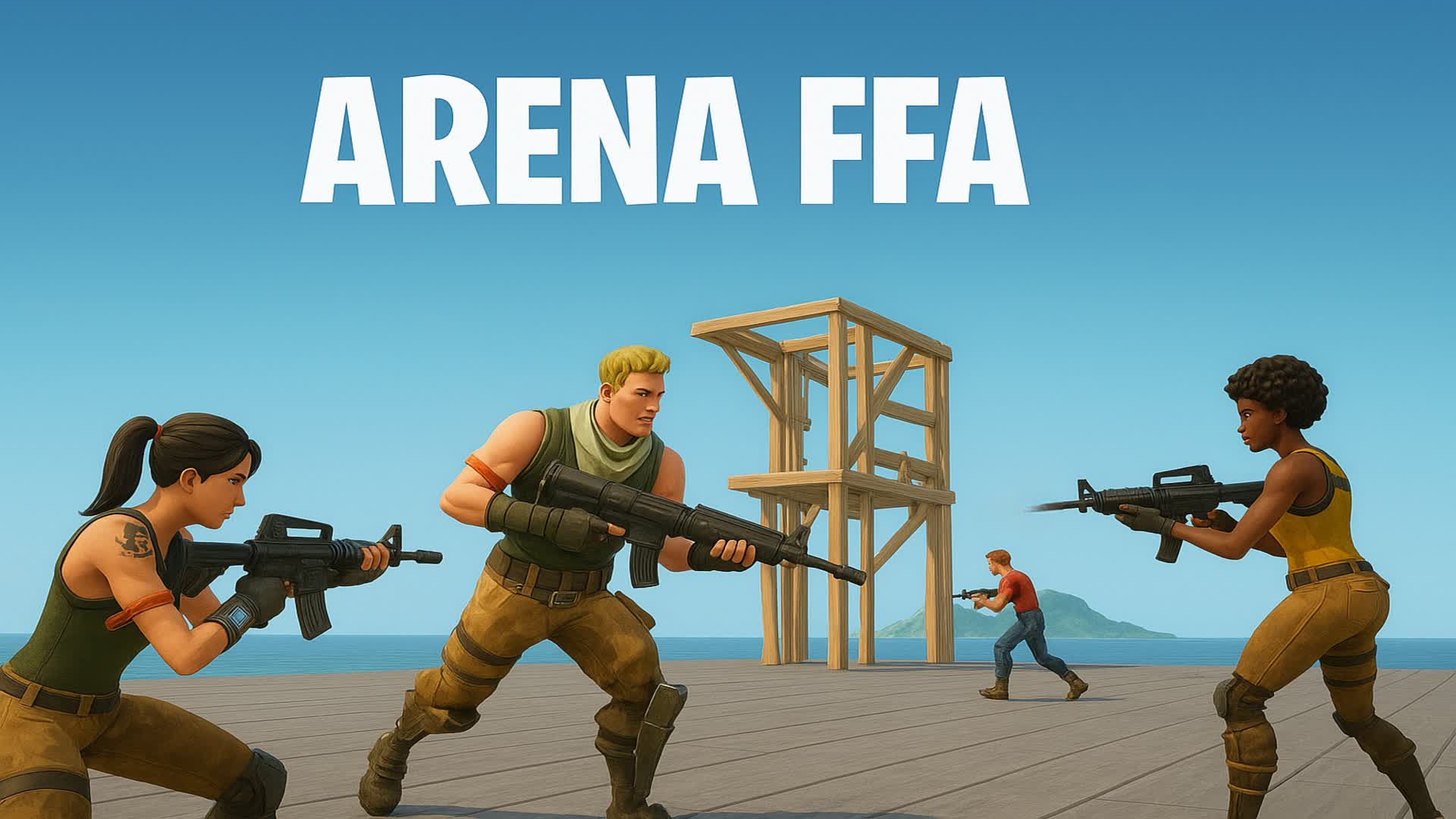 Arena FFA 0533-4789-8140 by kooq - Fortnite Creative Map Code - Fortnite.GG
