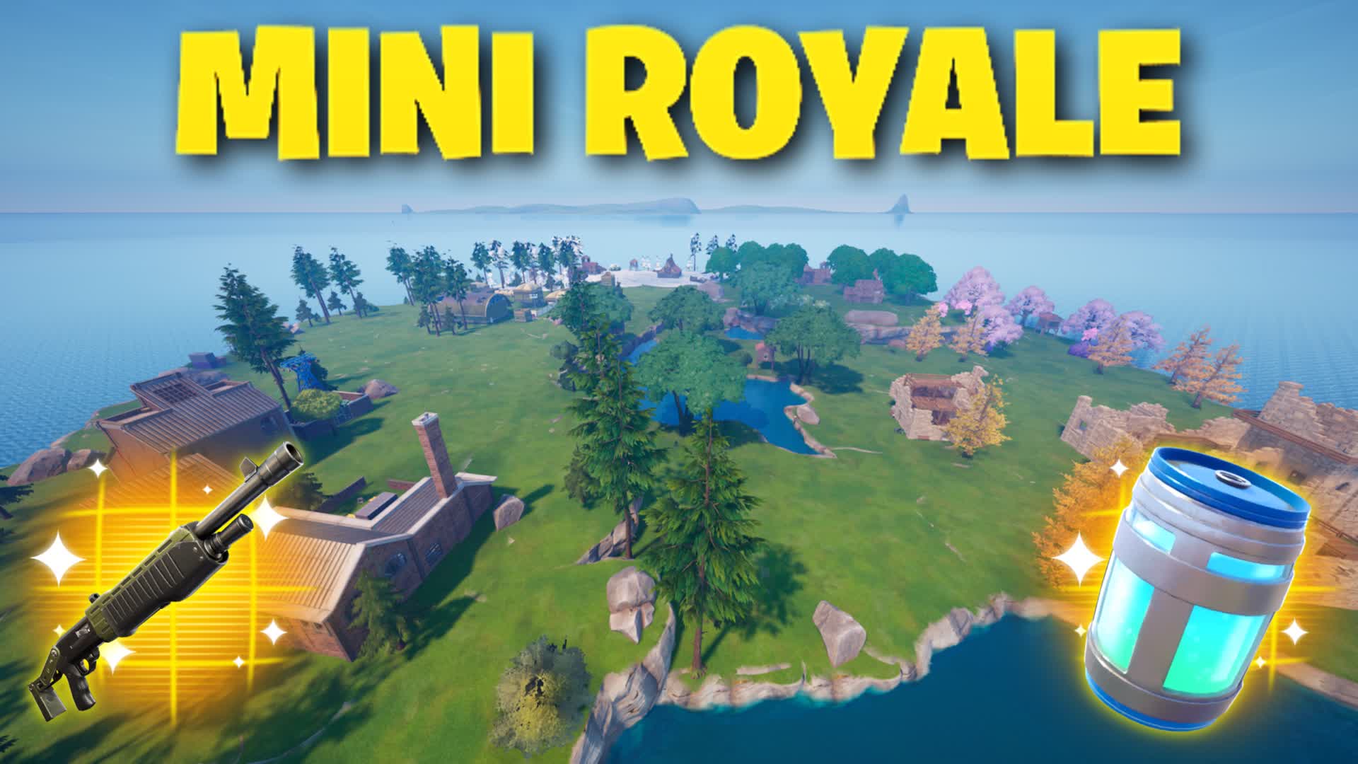 MINI ROYALE 8499-2289-0230 by jamie0 - Fortnite Creative Map Code ...