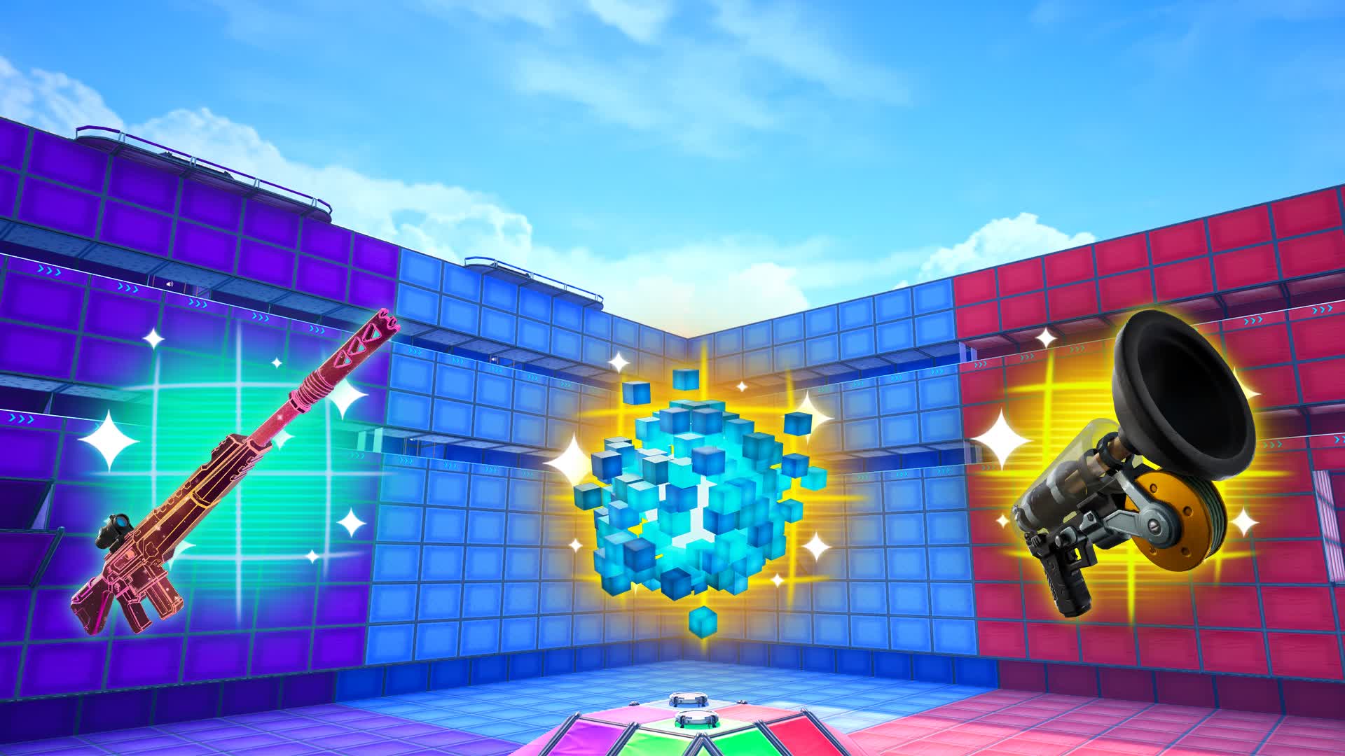 Animal 4V4 Red vs Blue 2401-8209-3529 by 1v1-1v1v1-ffa - Fortnite