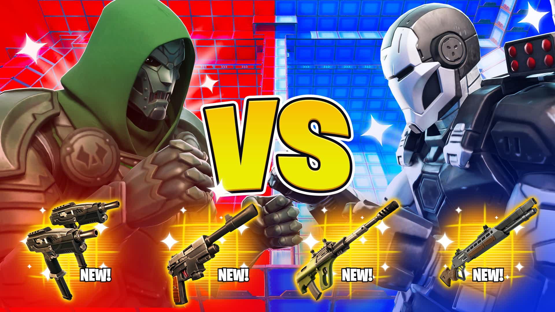 HEROES VS DOOM 🔴🔵 RED VS BLUE 7863-6702-8977 by plumbus - Fortnite ...