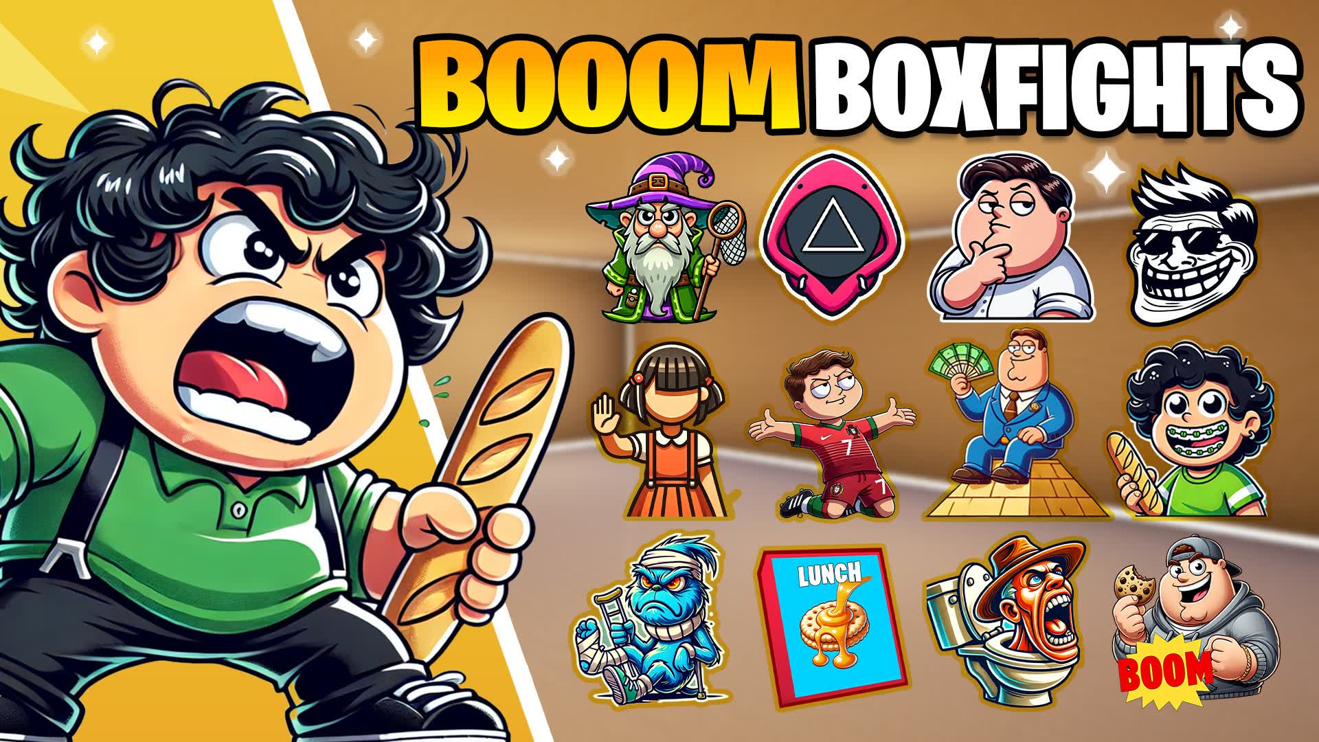 BOOM BOXFIGHTS 💥 📦 6290-3743-1319 by mandarine.fn - Fortnite Creative ...