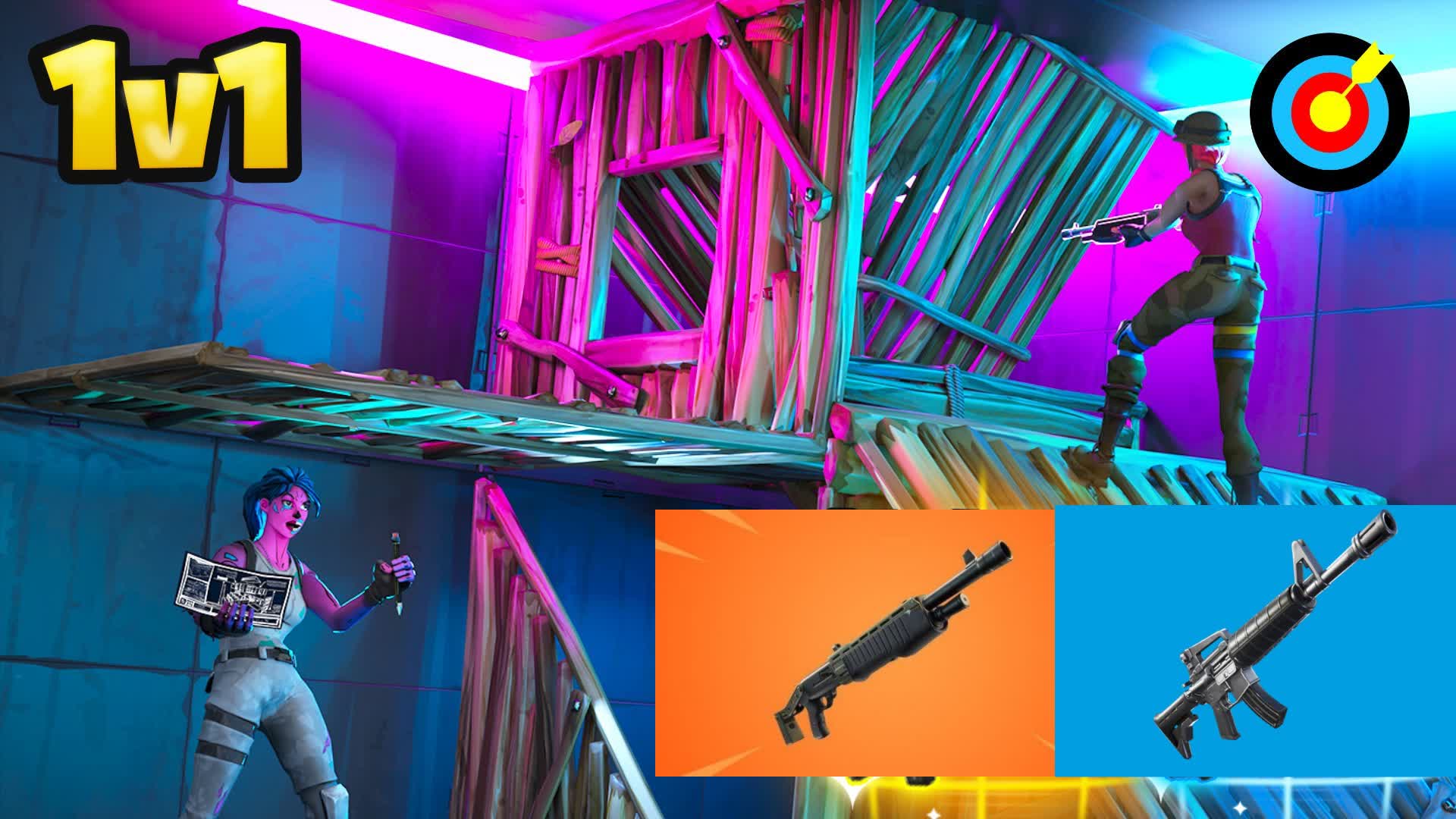 Piece control 1v1 7121-4768-0228 by ivi_2112 - Fortnite Creative Map Code - Fortnite.GG