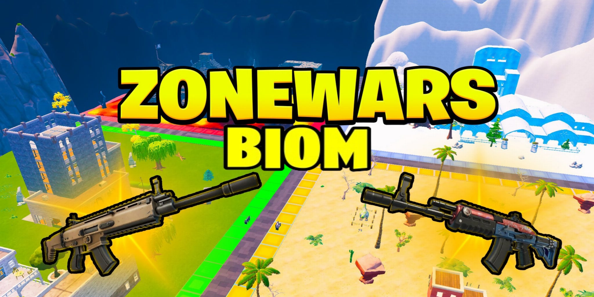BIOM ZONEWARS🏞️ 3557-9010-9484 by anatoly - Fortnite Creative Map Code ...