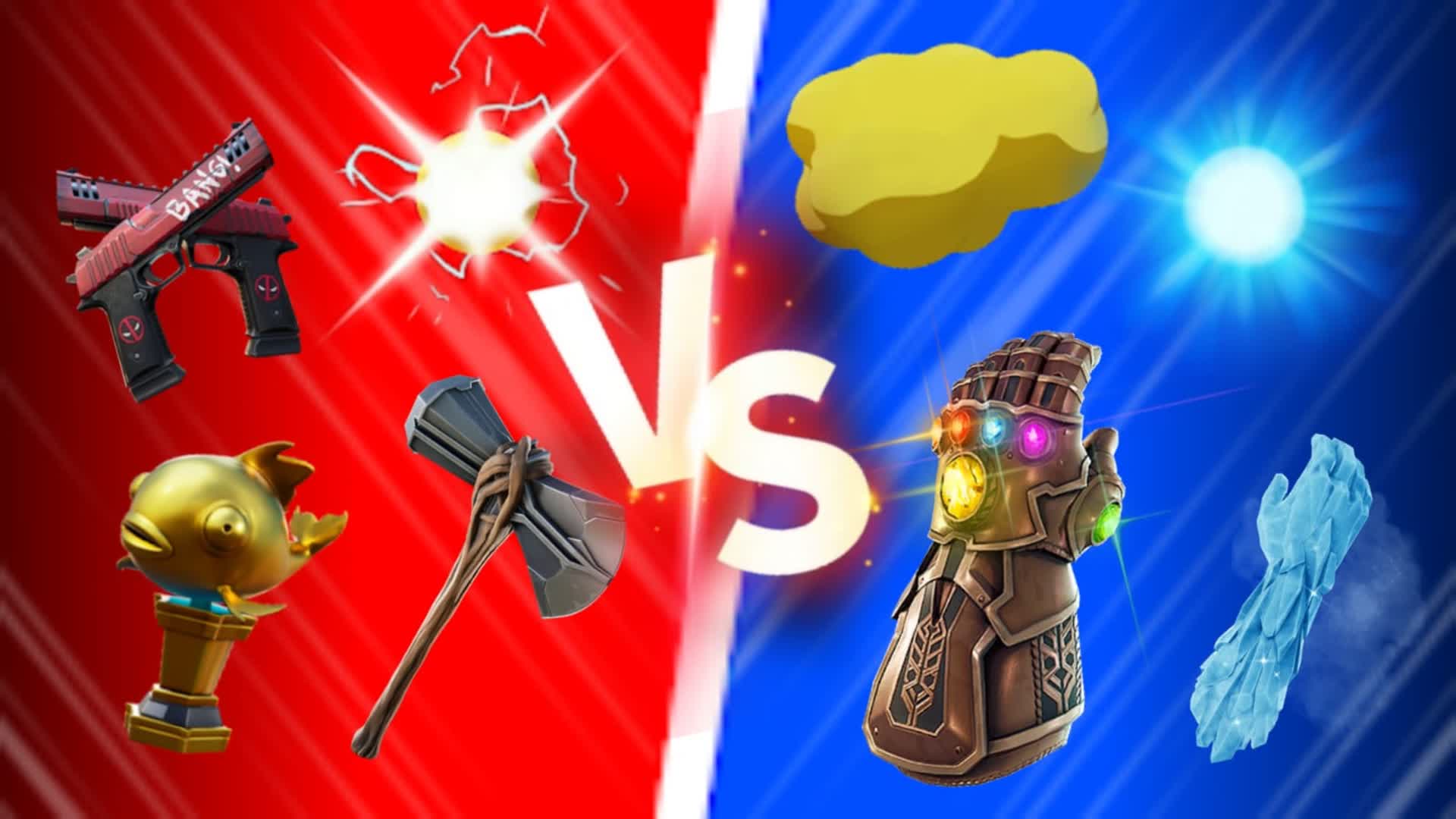 ALL MYTHICS RED VS BLUE! 0765-1997-2412 by naxtian - Fortnite Creative ...