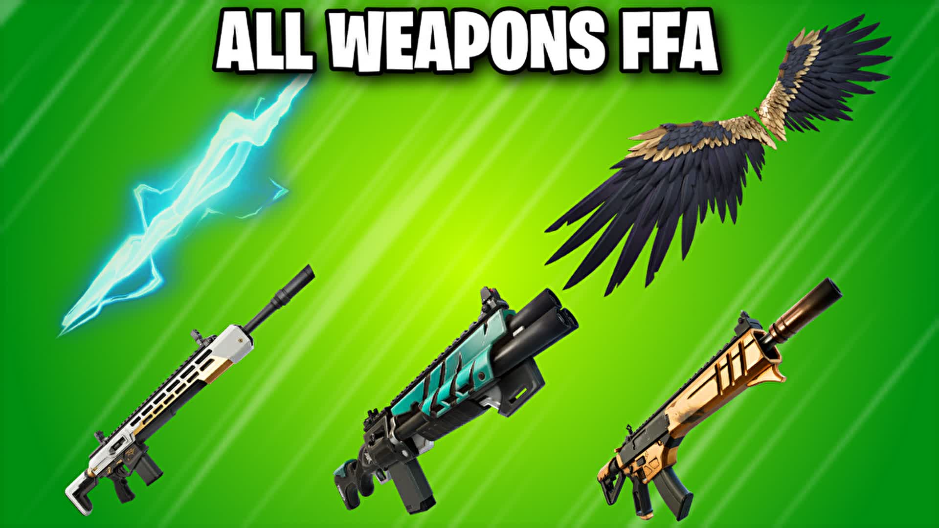 ALL WEAPONS FFA 7007-6308-8062 by yuwa229 - Fortnite Creative Map Code ...