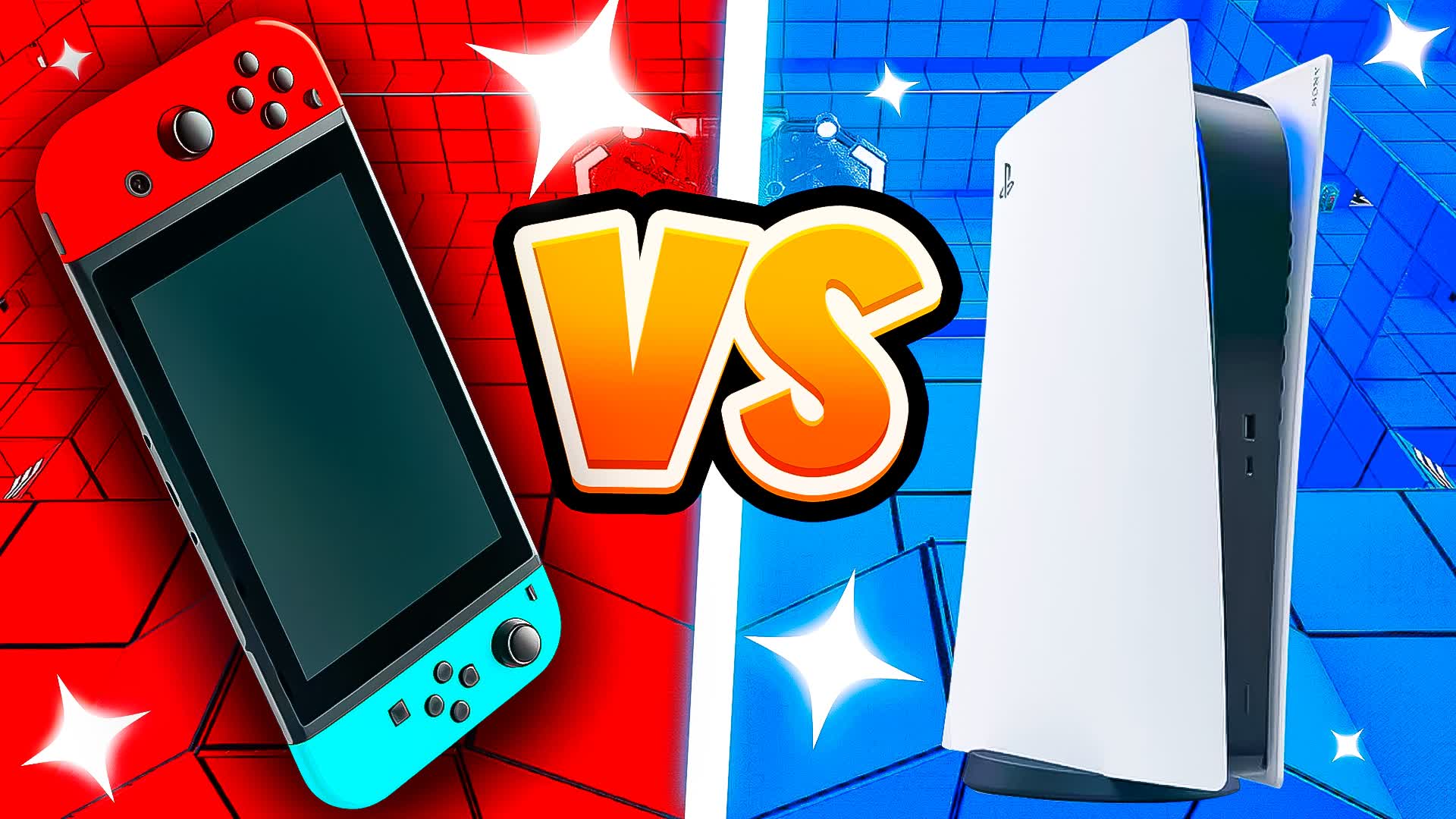 INSANE SWITCH VS PS5⭐️RED VS BLUE🔴🔵 1337-2366-4882 by casty - Fortnite Creative Map Code ...