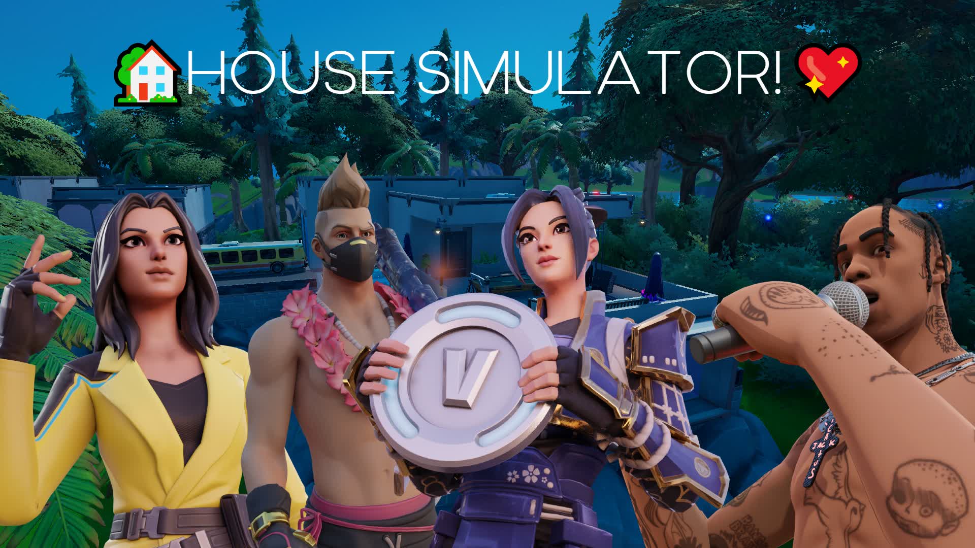 🏡HOUSE SIMULATOR!💖 0600-6586-6445 by zekekane - Fortnite.GG