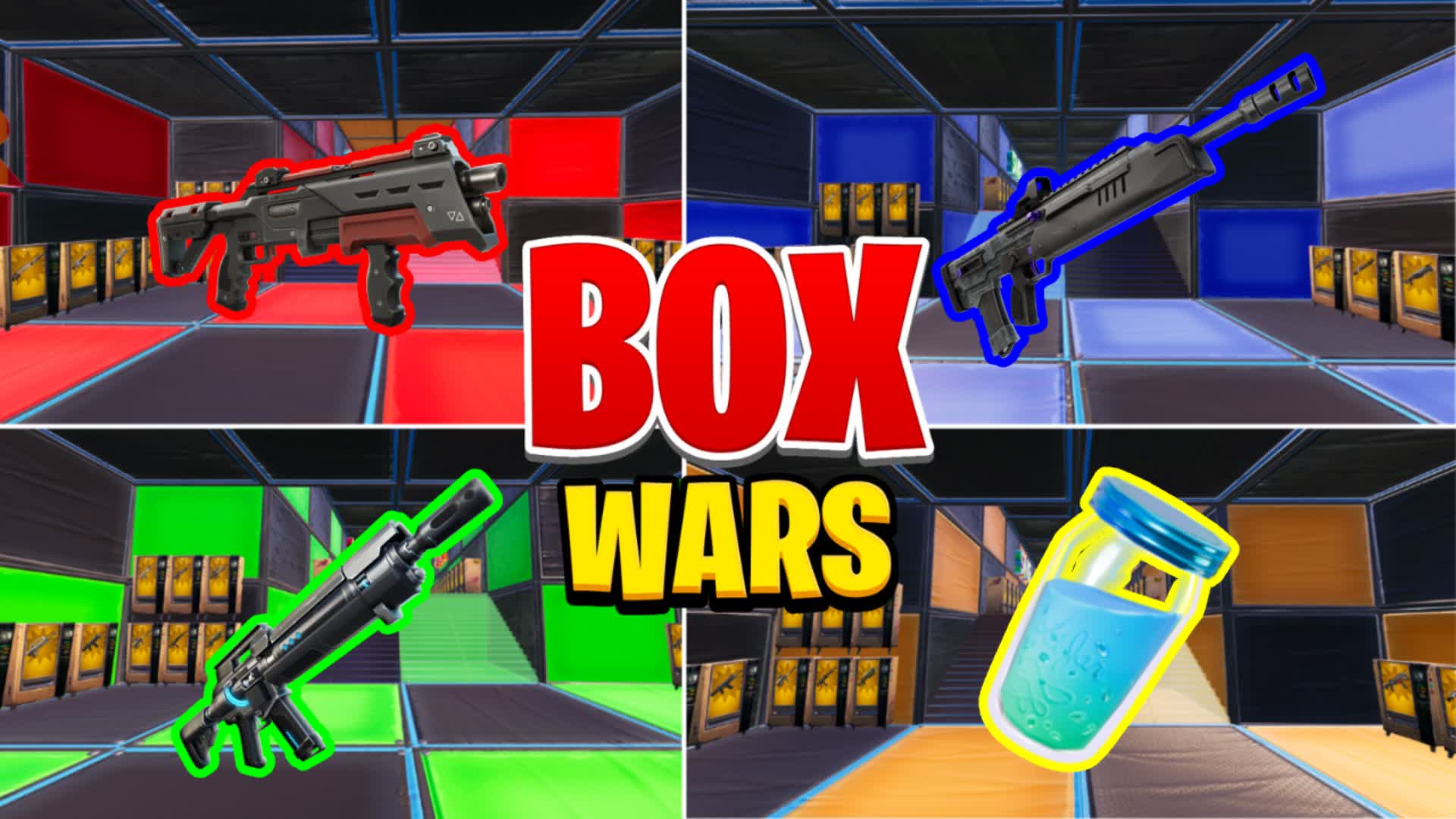 📦BOX WARS📦 6131-0585-3450 by ndyoo - Fortnite Creative Map Code ...