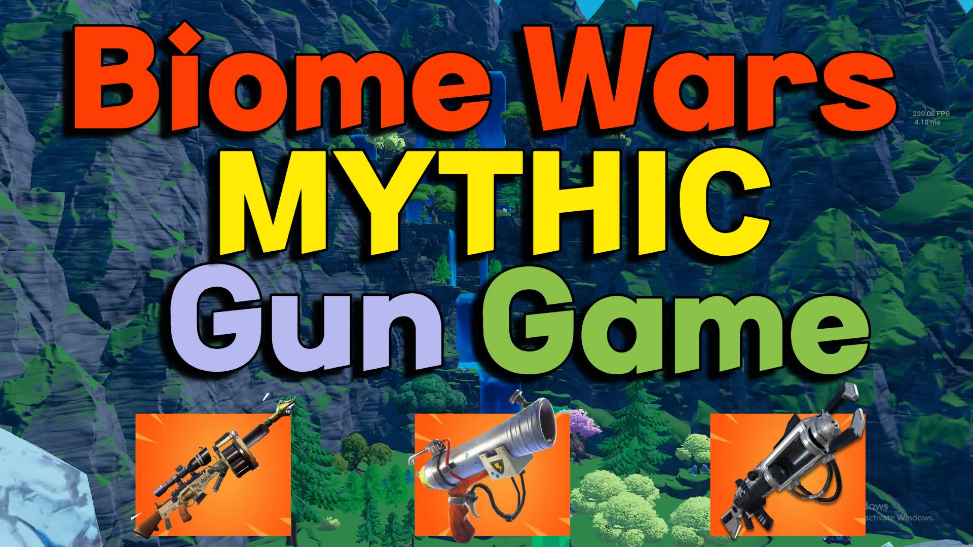 🔥Biome War MYTHIC Gun Game🔥 8411-8549-2496 by techfnc - Fortnite.GG