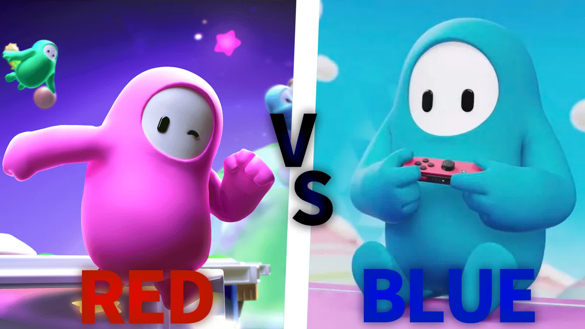 【Fall Guys】Red vs Blue Battle!! 0297-9977-4768 by no_war_deiddt - Fortnite