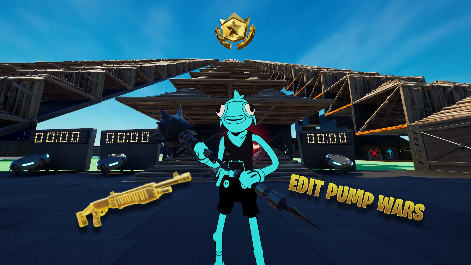 Edit pump wars 2.0 7572-7005-2089 by solome - Fortnite Creative Map Code - Fortnite.GG