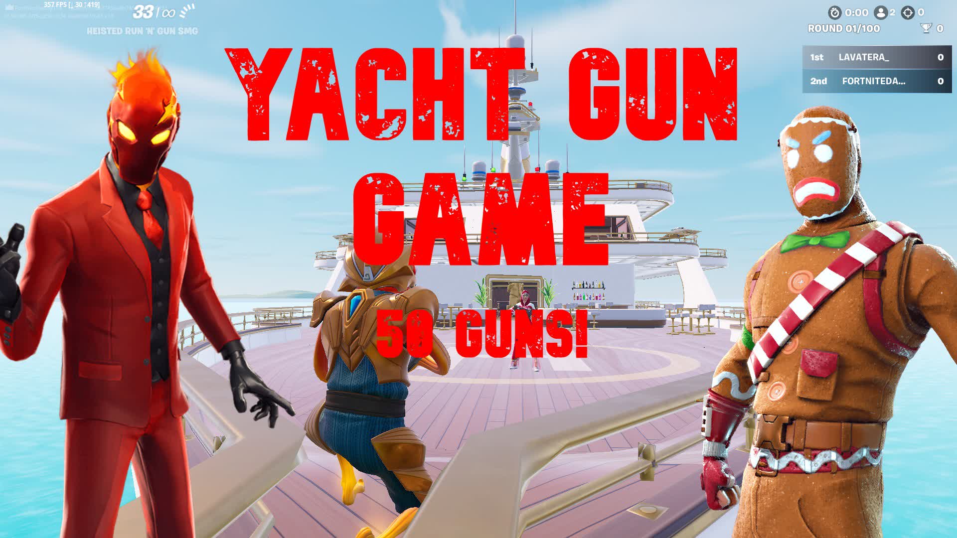 YACHT GUN GAME 1740-9955-9609 by fortnitedaddy - Fortnite Creative Map ...