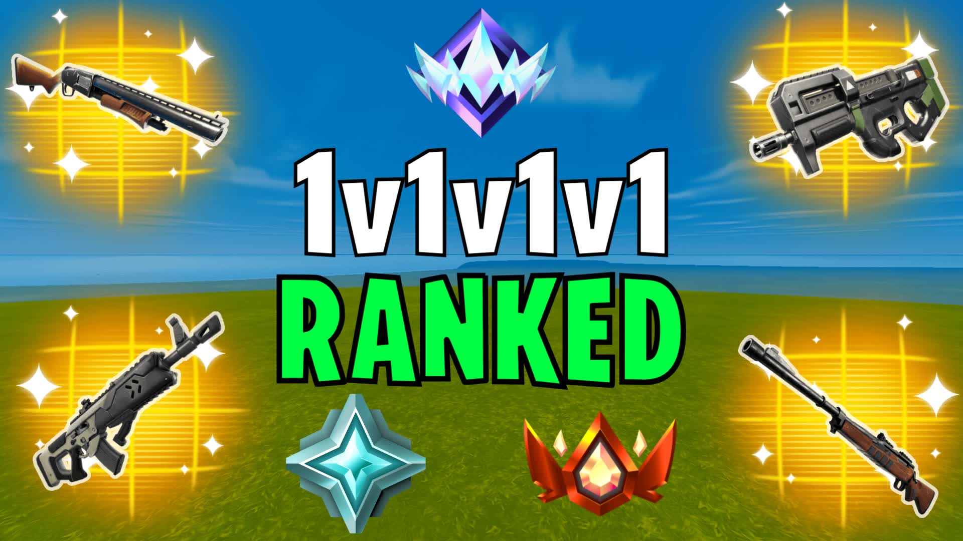 1v1v1v1 RANKED FFA 0545-9159-5935 by trrxzy - Fortnite