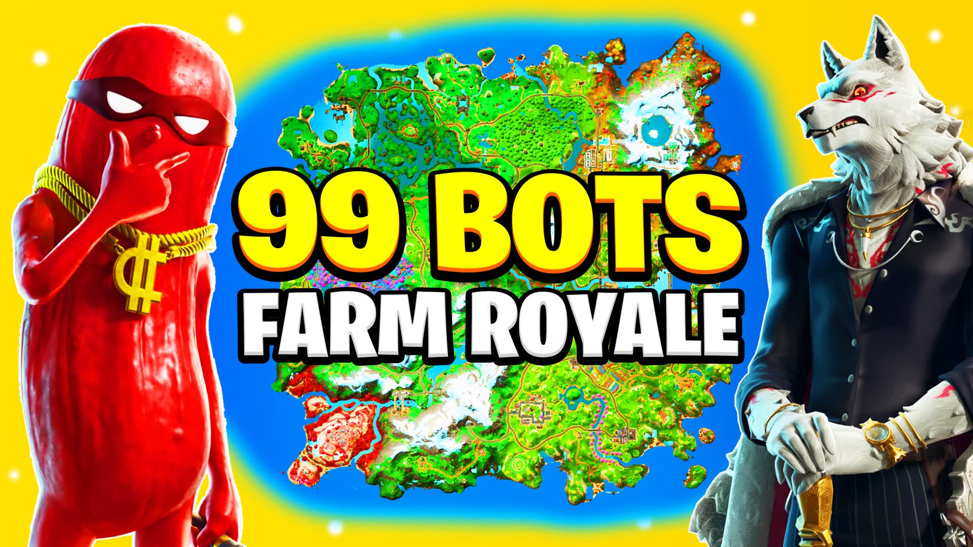TMNT⭐ 99 BOTS FARM ROYALE (ALL GUNS) 9579-8021-1857 by scrims1 - Fortnite Creative Map Code ...