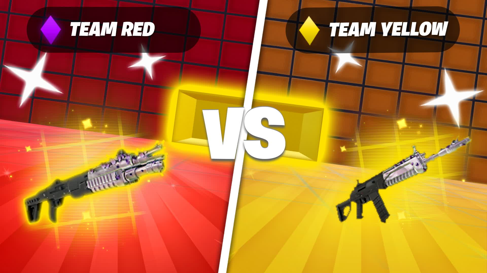 RED VS YELLOW - ALL GUNS - ALL WEAPONS 2855-4401-4963 by paitambemjoga ...