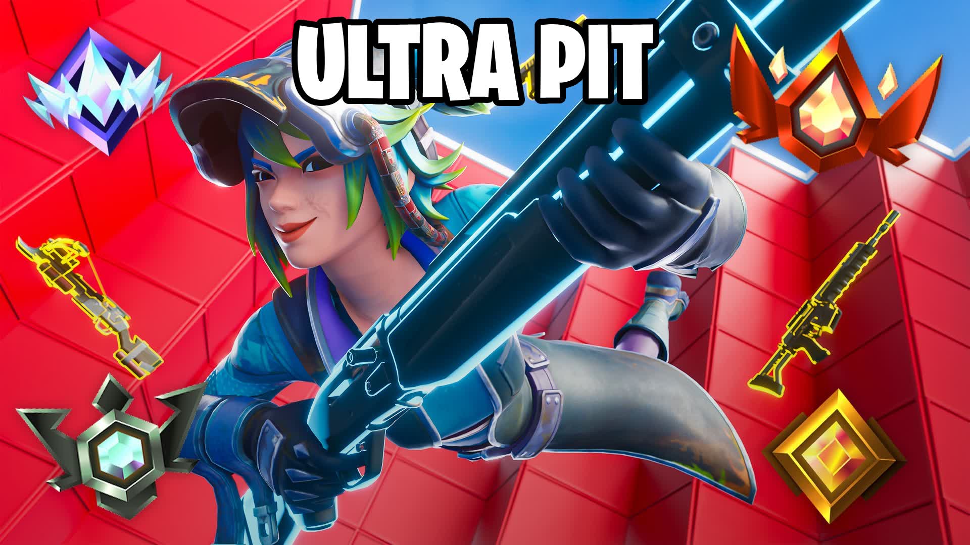 ULTRA PIT 2005-0692-6613 by kreyfn - Fortnite Creative Map Code - Fortnite.GG