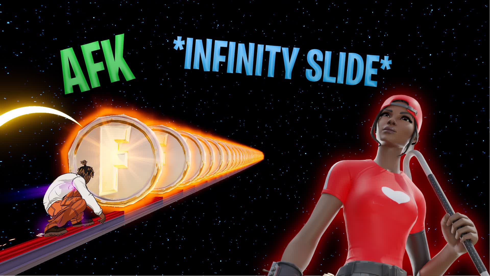 ⭐AFK INFINITE COIN SLIDE⭐ 2778-1324-1339 par hln - Fortnite