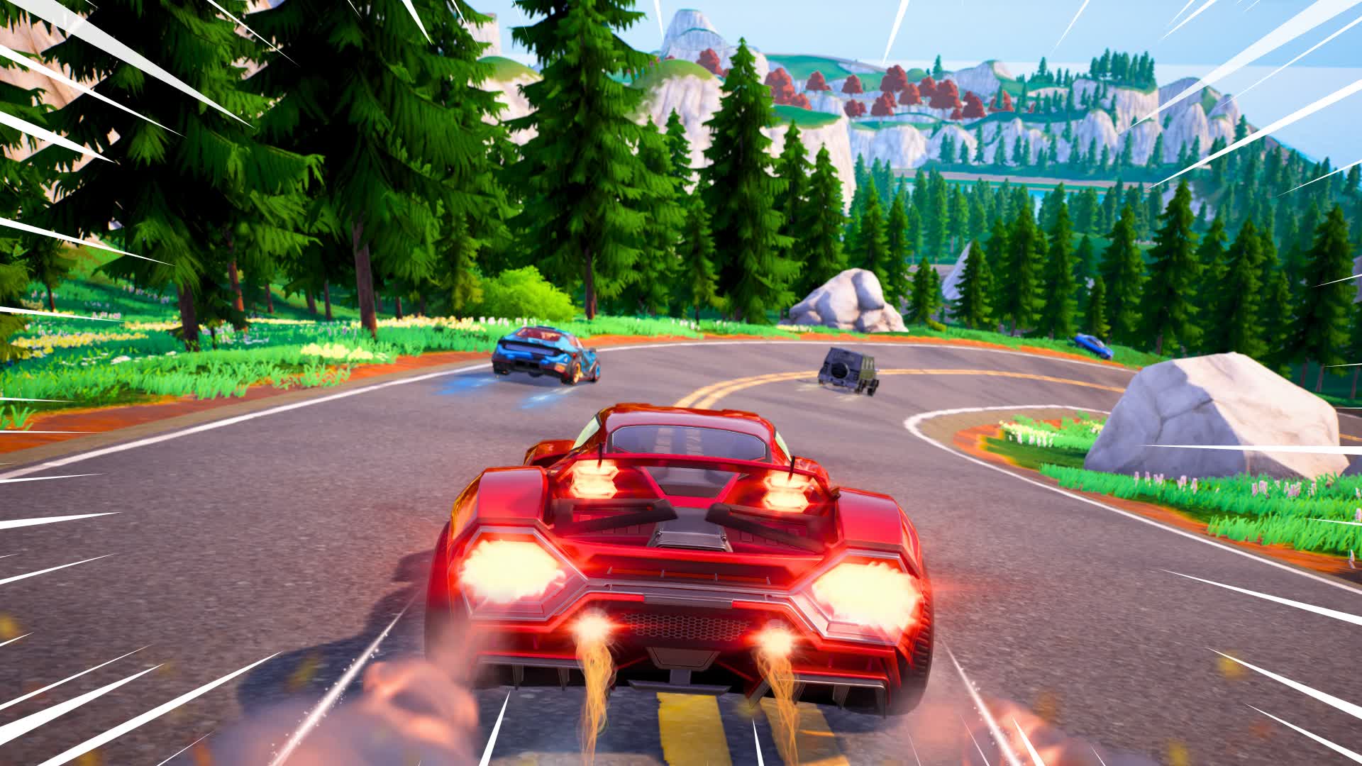 🌲FOREST ROAD🌲 1840-5666-3032 by johnnyblueprint - Fortnite Creative Map ...