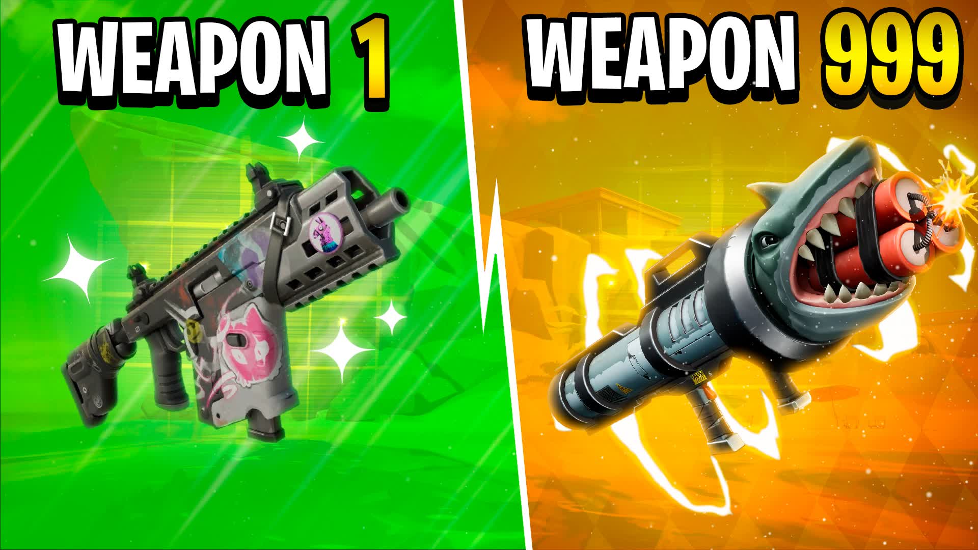 🦈THE SHARK GUN GAME🦈 0985-4019-9939 by tstr - Fortnite Creative Map ...