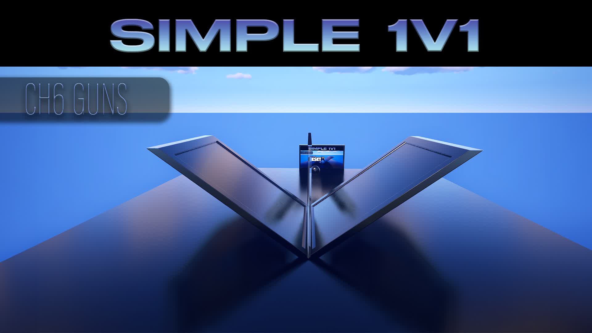 Simple 1v1 1004-5574-6371 by oofz - Fortnite Creative Map Code ...