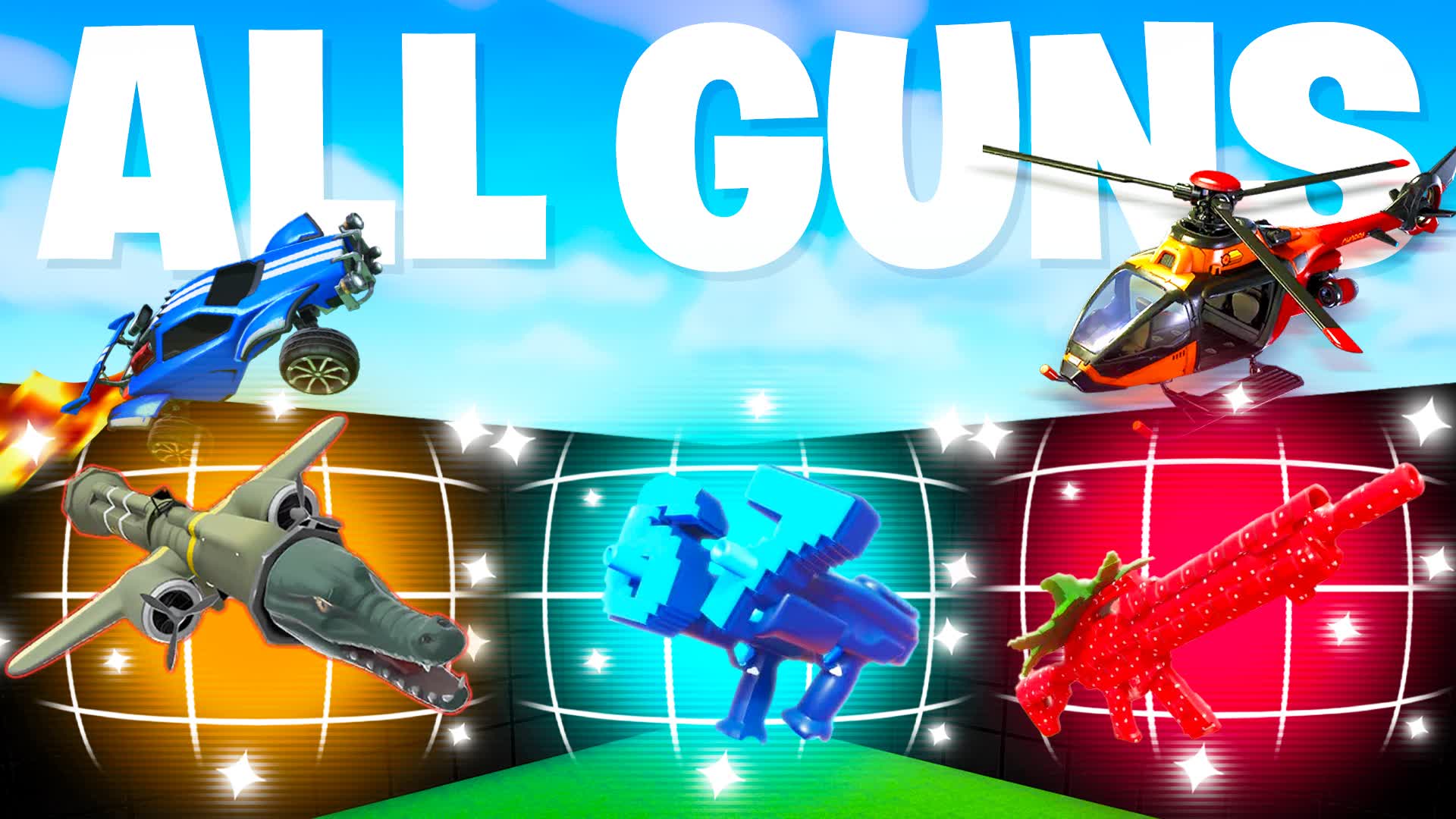 ALL WEAPONS & VEHICLES 1V1 [AWAV] [BACK] 4274-8478-1374 by newgenstudios - Fortnite Creative Map ...