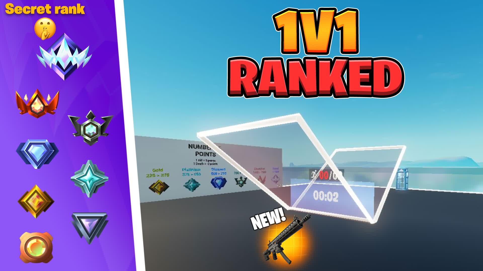 1v1 Ranked Build Fights 🏆 8499-5349-8580 by slydizz - Fortnite Creative ...