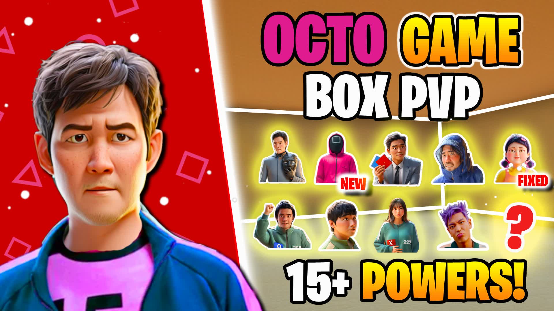 🦑 OCTO GAME BOX PVP 📦 - SQUID 2🐙 3403-2400-4506 by mandarine.fn ...