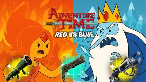 ADVENTURE TIME RED VS BLUE 9894-3514-6388 by 32amago - Fortnite ...