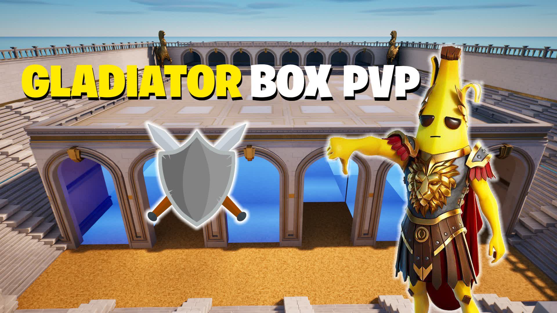 GLADIATOR BOX PVP📦 9381-4898-3703 by bogart - Fortnite Creative Map ...