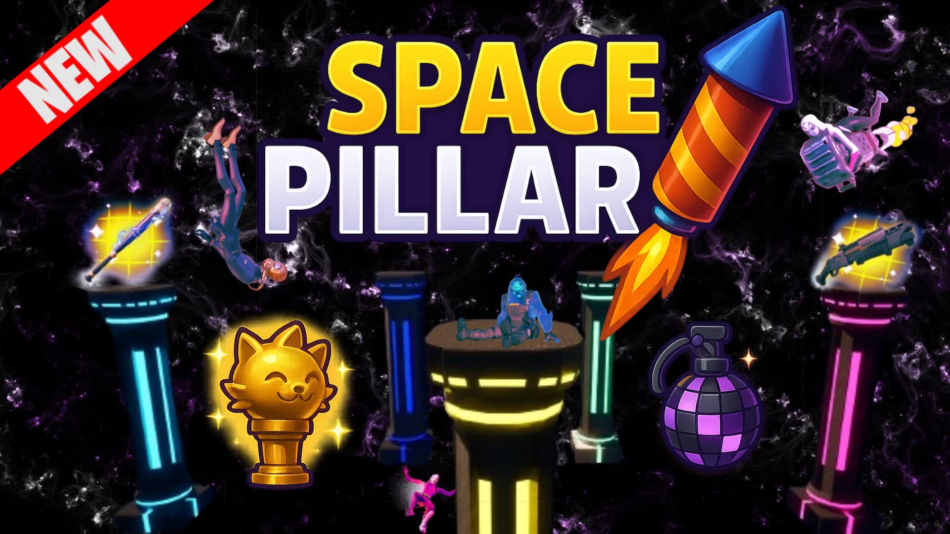 The Space Pillars! 🚀🌍 [FFA] 4341-5443-5061 by starfall_00 - Fortnite