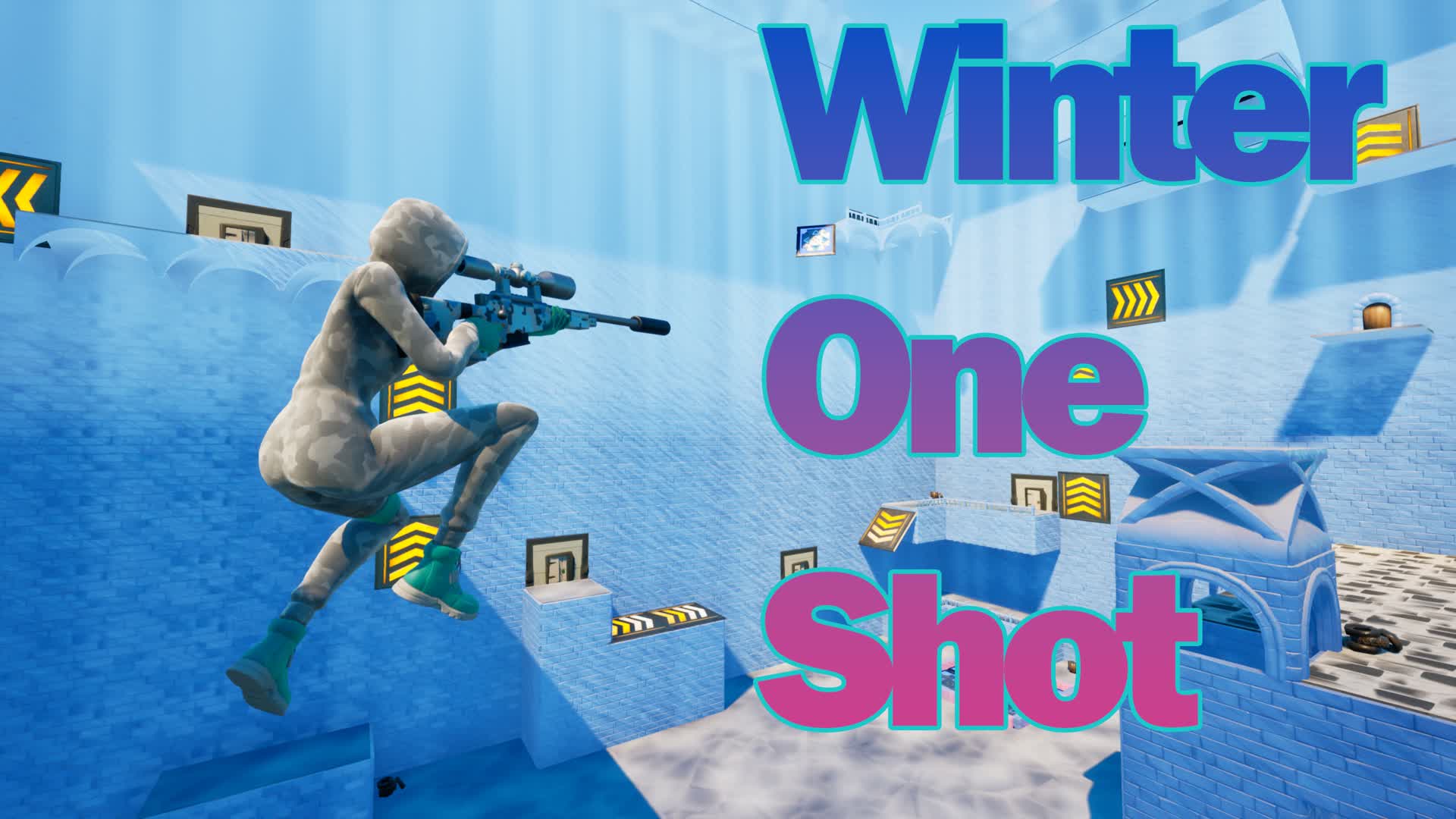 ️Winter One Shot Snipers🎯 8513-3030-8140, de six_7 - Fortnite