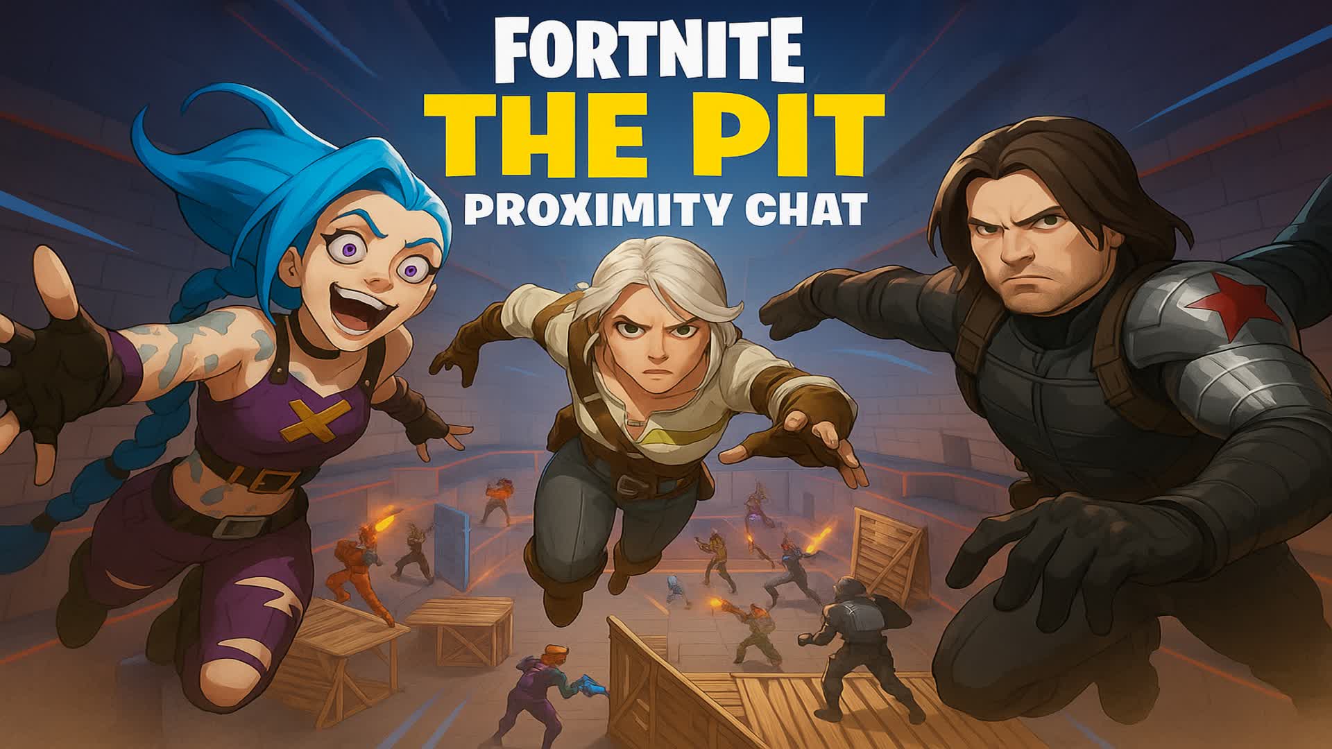 The Pit-One For All (Proximity Chat) 0620-4337-1902 by just_oshu - Fortnite