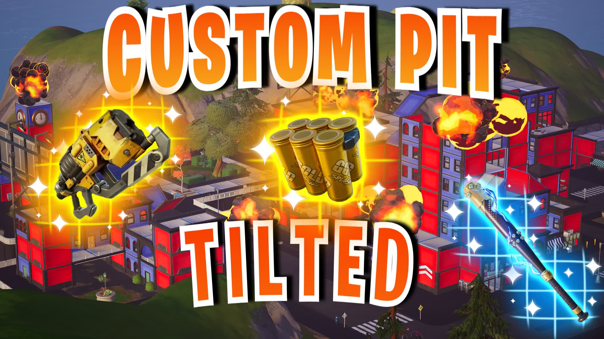 CUSTOM PIT TILTED 4982-3474-9272 by outcastashu - Fortnite Creative Map ...