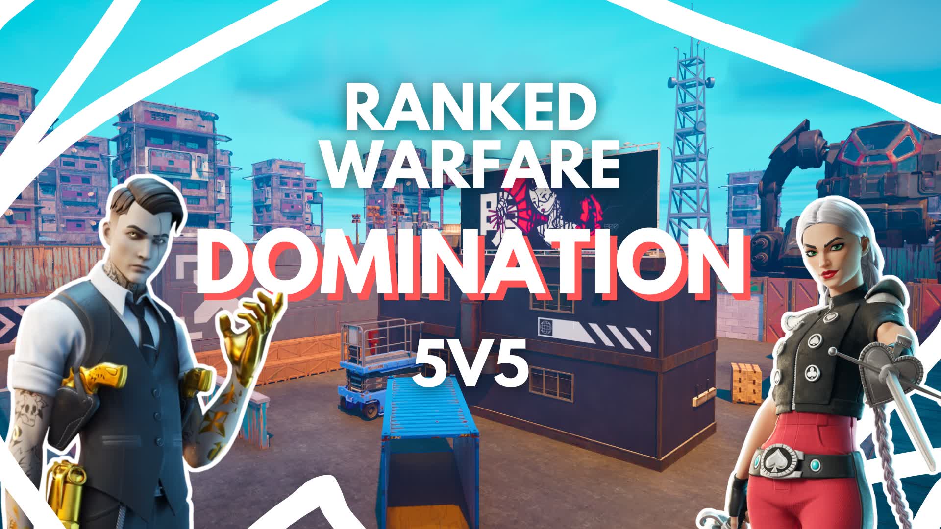 Ranked Warfare: 5v5 Domination 7870-2939-8959 by weariest_pixel ...