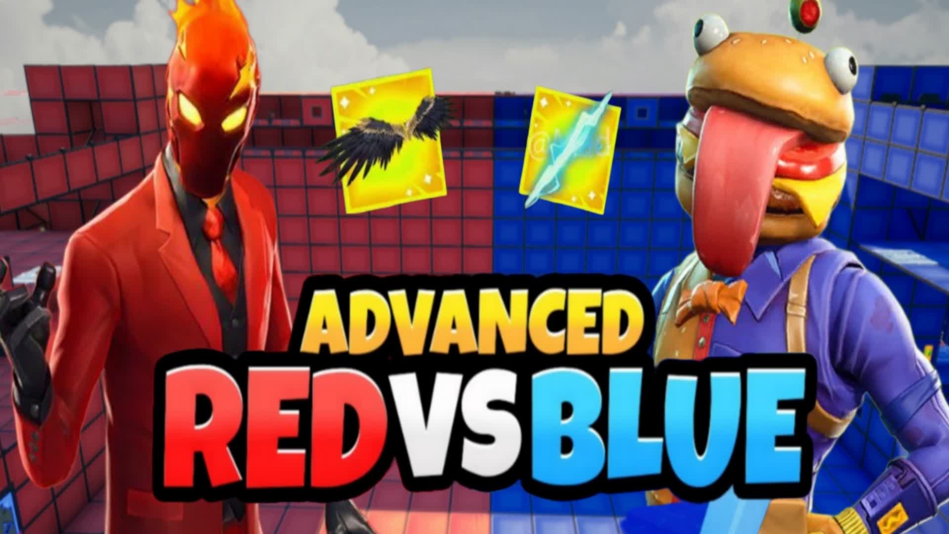 CRAZYY RED VS BLUE🔴🔵 9392-8791-4538 by cwe - Fortnite Creative Map Code - Fortnite.GG