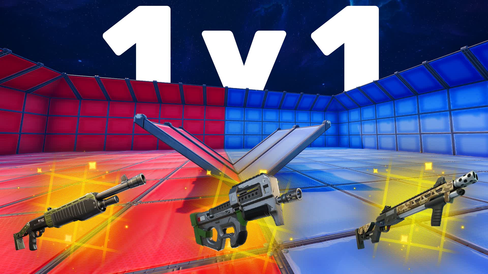 1v1 RED VS BLUE 7386-2686-2967 by winkreative - Fortnite Creative Map ...