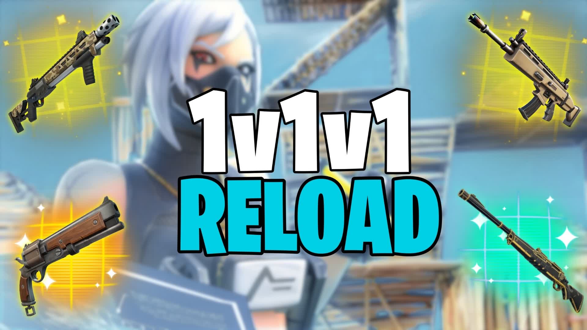1V1V1 RELOAD 1V1 MYTHIC 6431-0540-9959 by b0f - Fortnite Creative Map Code - Fortnite.GG