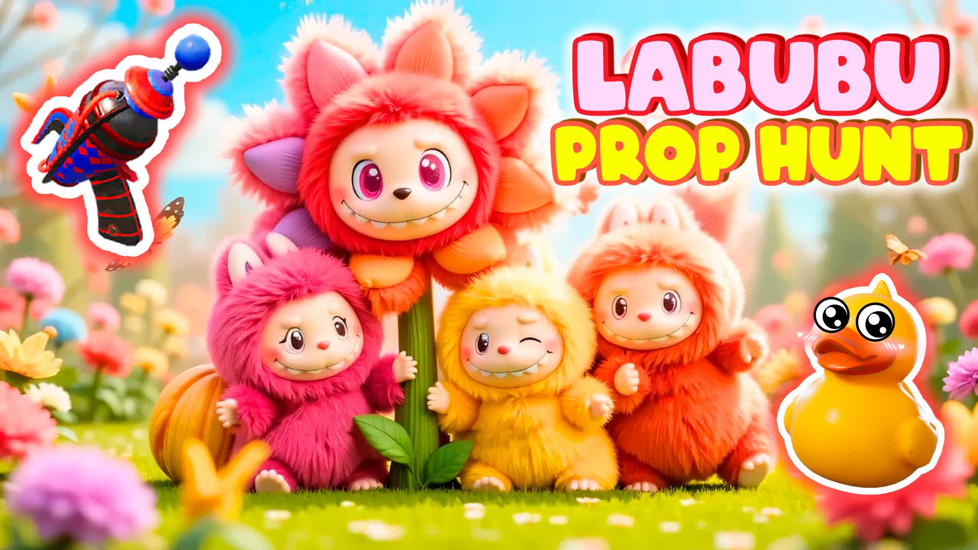 THE LABUBU PROP HUNT 8993-6779-2419 by teamtuk - Fortnite Creative Map ...