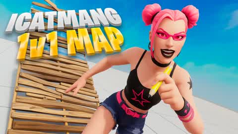 PERFECT 1v1 MAP | icatmang 9505-2181-8085 by catman - Fortnite