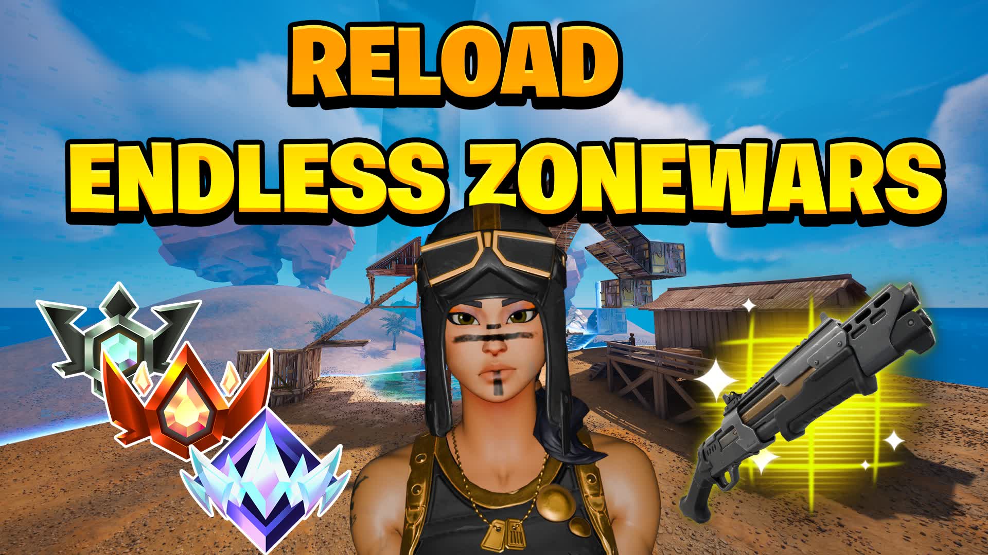RELOAD Endless ZoneWars 8420-2449-5846 by philpw - Fortnite