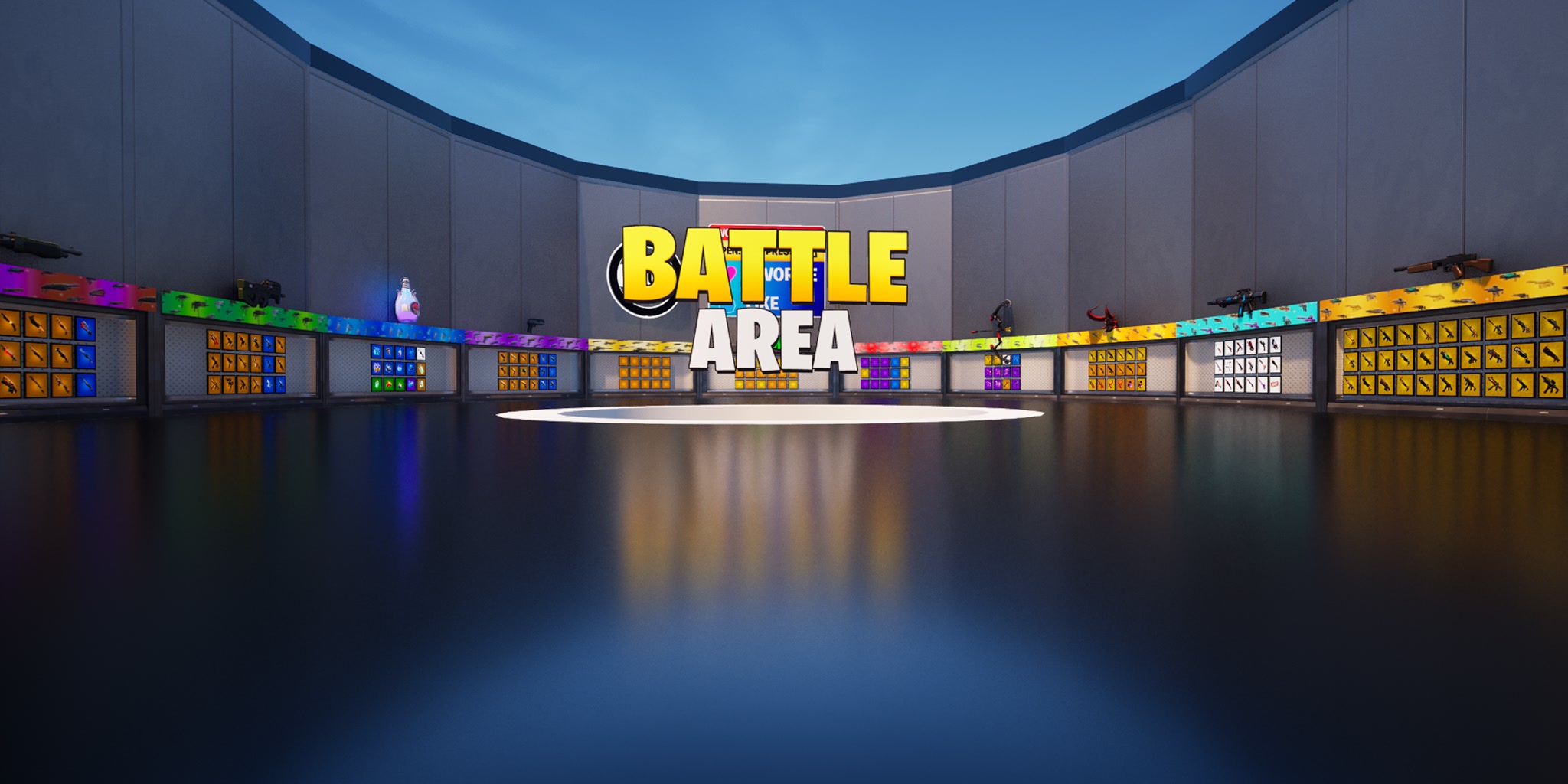 ALL WEAPONS - FFA 7242-7694-8730 by newgenstudios - Fortnite Creative ...