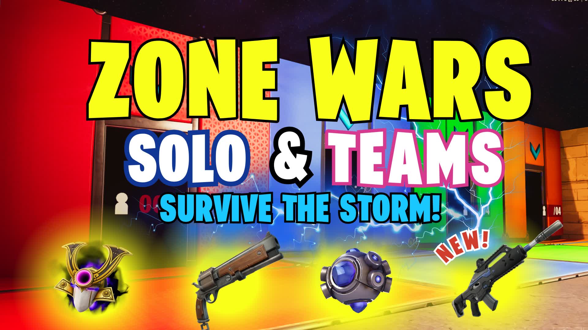 ZONE WARS TEAMS & SOLO 7679-6468-0878 by hardcorethinker - Fortnite Creative Map Code - Fortnite.GG