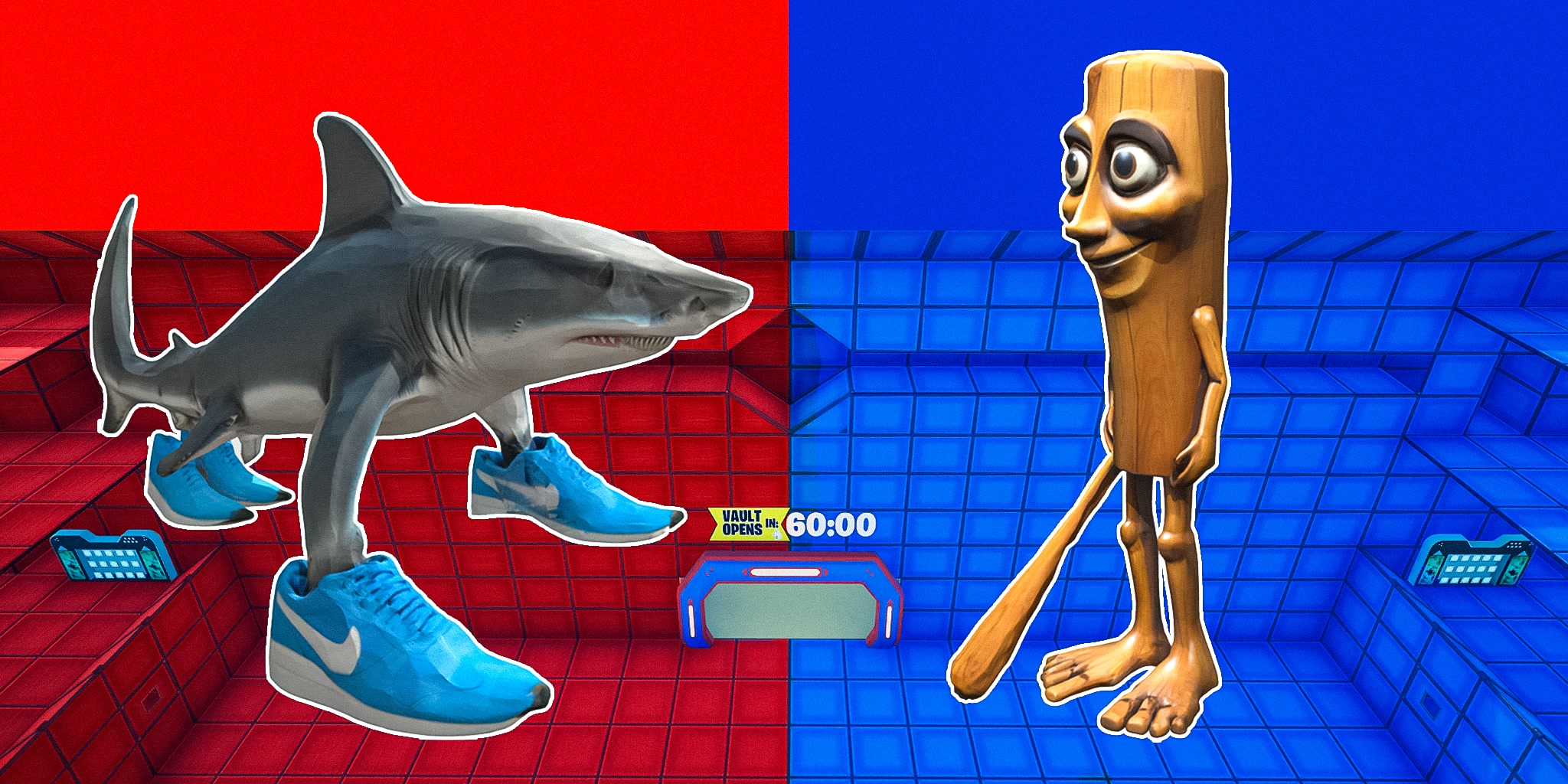 🔴RED VS BLUE🔵 BRAIN ROT🧠 1742-6277-2960 by wonke - Fortnite Creative ...