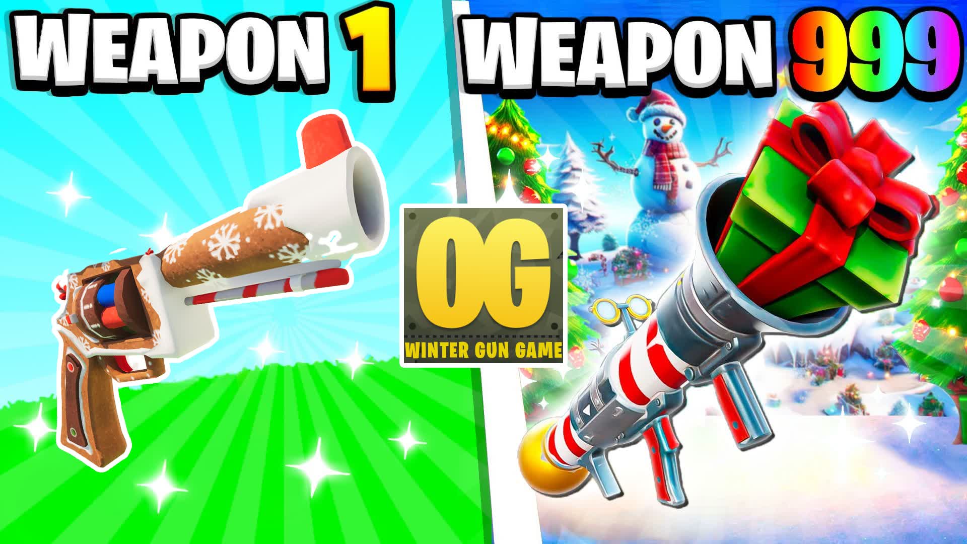 WINTER OG🔫GUN GAME ALL WEAPONS⭐ 9113-2431-0828 by stadioplus - Fortnite ...