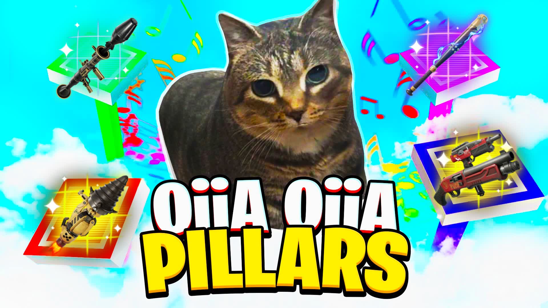 OIIA PILLARS! 🐱 4740-1175-3382 by artden - Fortnite Creative Map Code ...