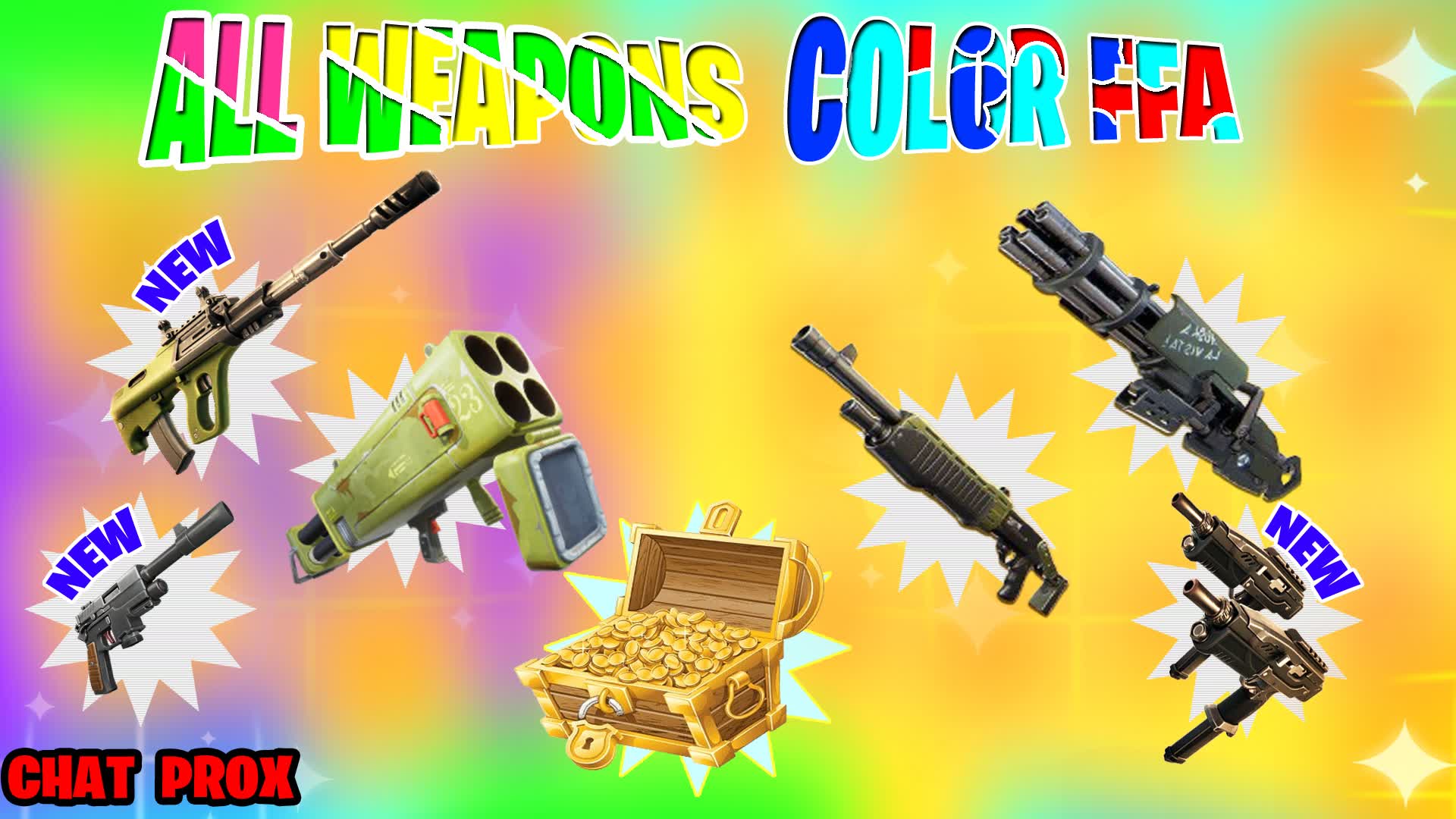 ALL WEAPONS SUPER COLOR MAP FRE FOR ALL 0259-0760-3089 by mileidy ...