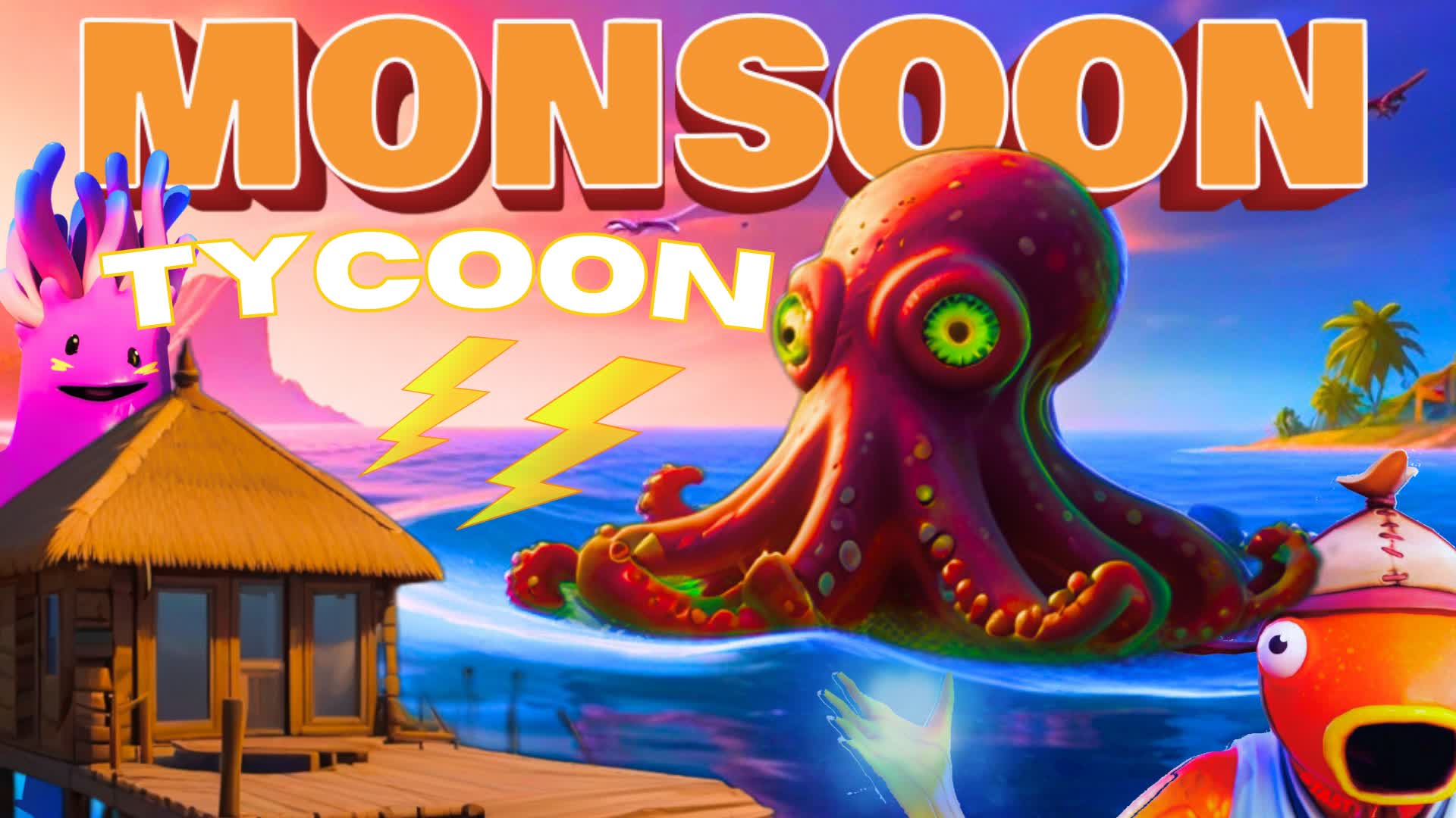🌊 MONSOON TYCOON 2469-4112-8670 by tyonite - Fortnite