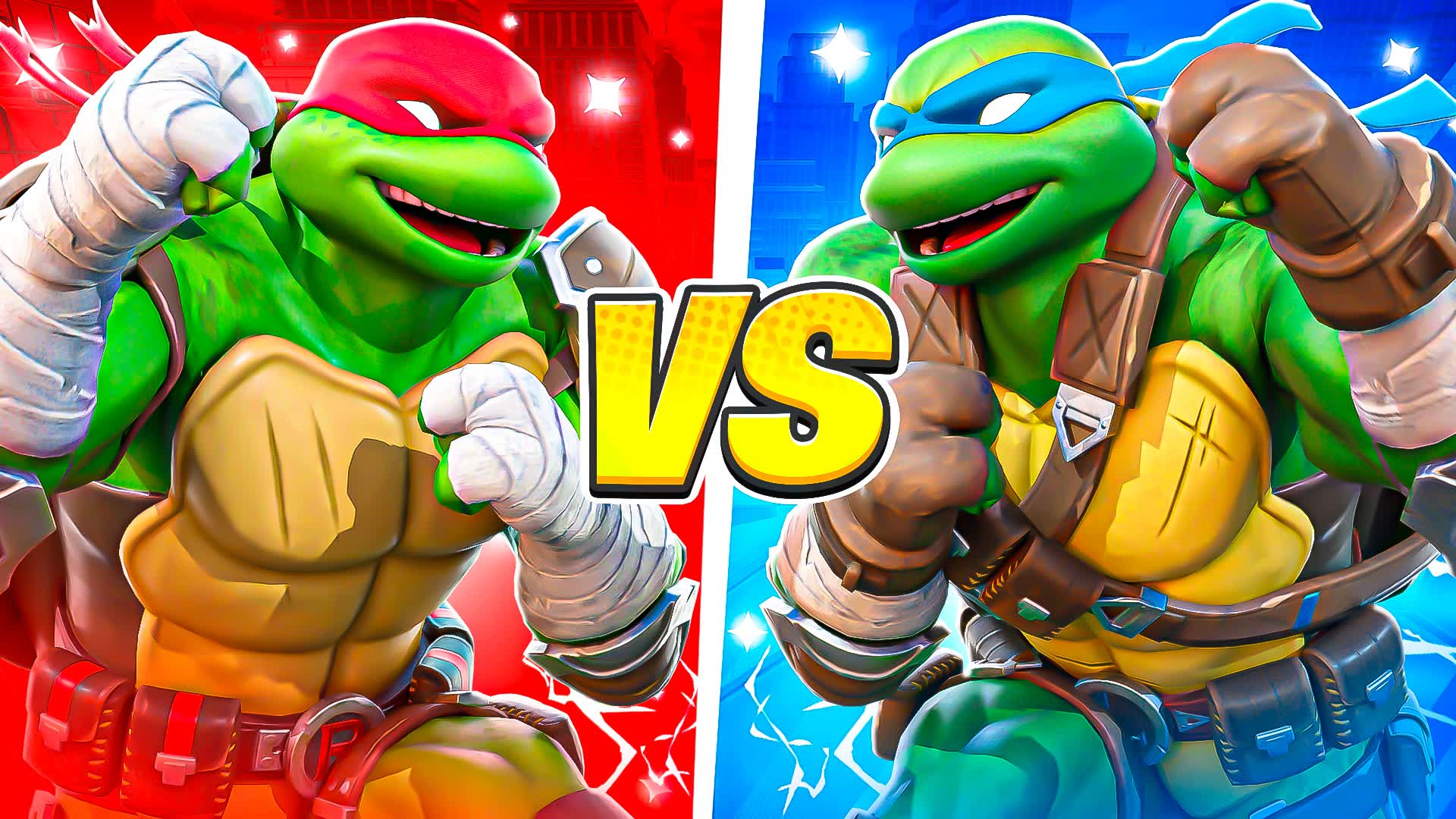 RED VS BLUE 🔴🔵 TMNT VS CH6 9111-0509-4092 by taboo - Fortnite Creative ...