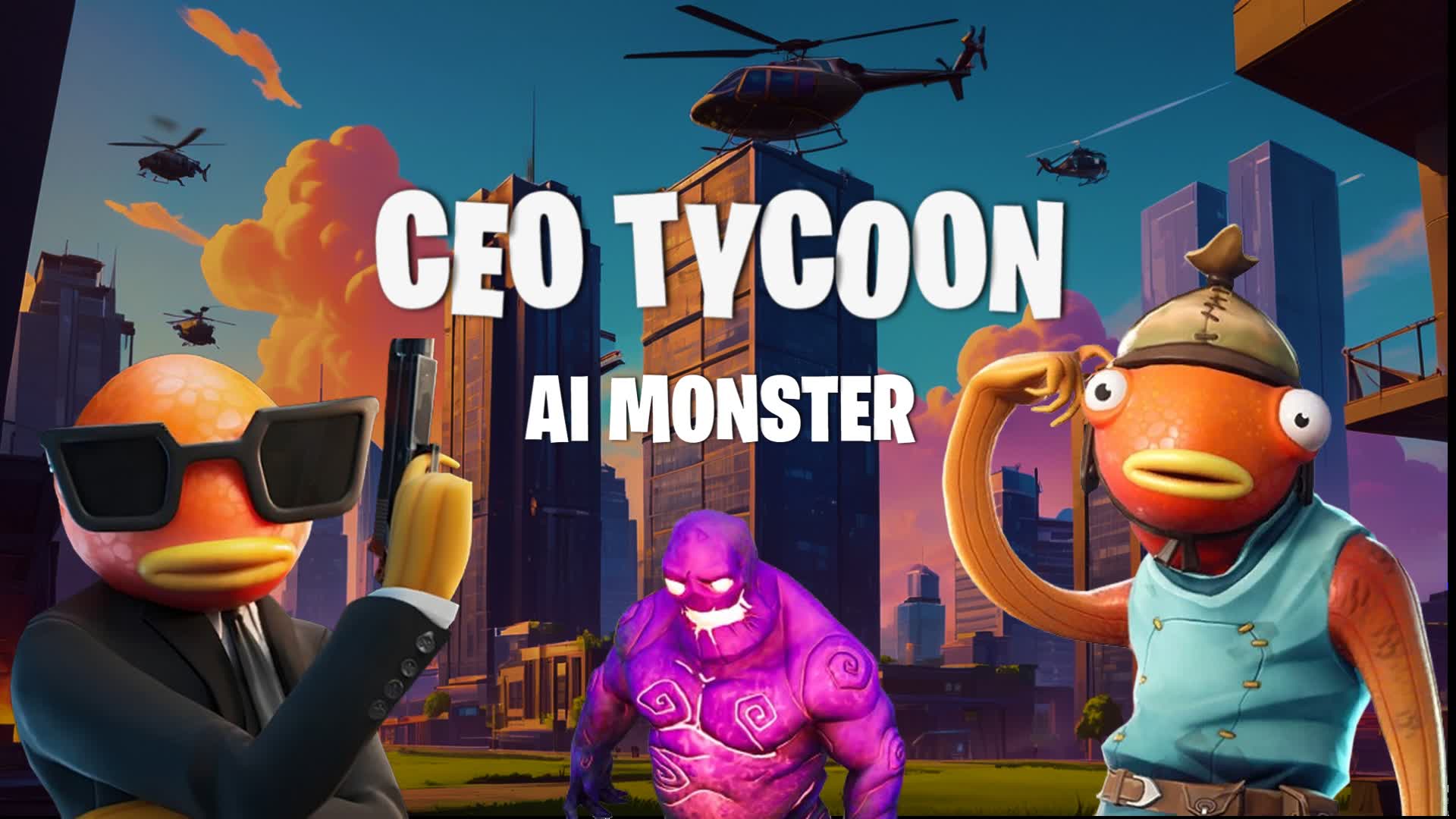 TYCOON CEO | AI MONSTER 8900-8509-6604 by pesdev - Fortnite