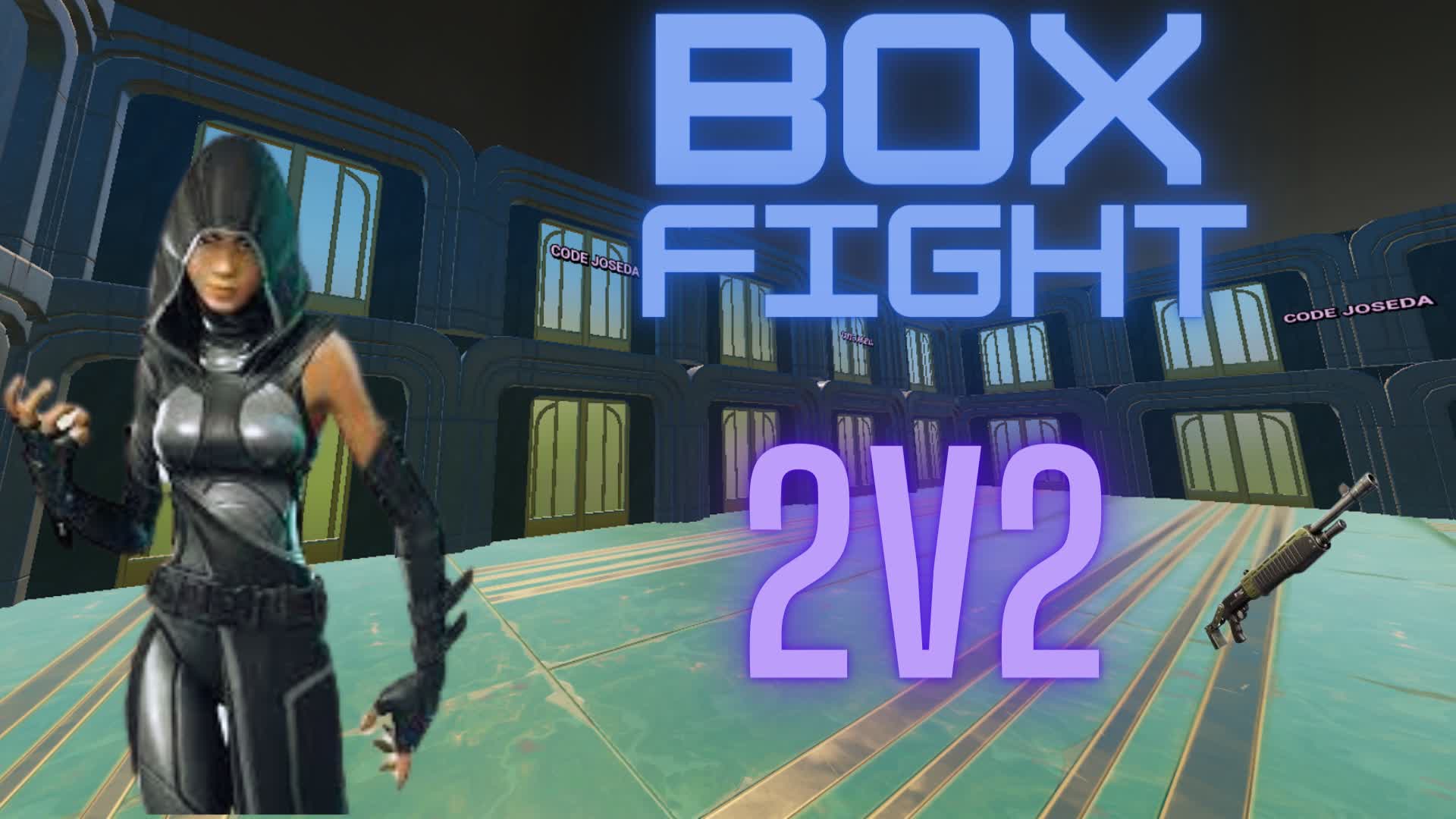 JOSEDA Box Fight (2v2) 3105-2334-7456 by joseda - Fortnite Creative Map Code - Fortnite.GG